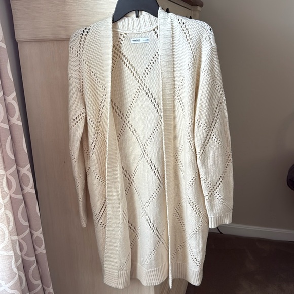 Sonoma | Sweaters | Sonoma Pointelle Duster Cardigan | Poshmark